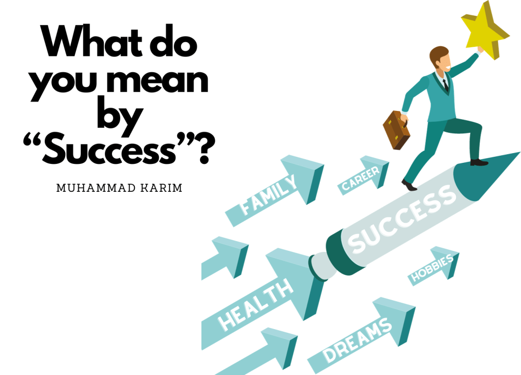 What Do You Mean by "Success"? - Muhammad Karim - Marketing